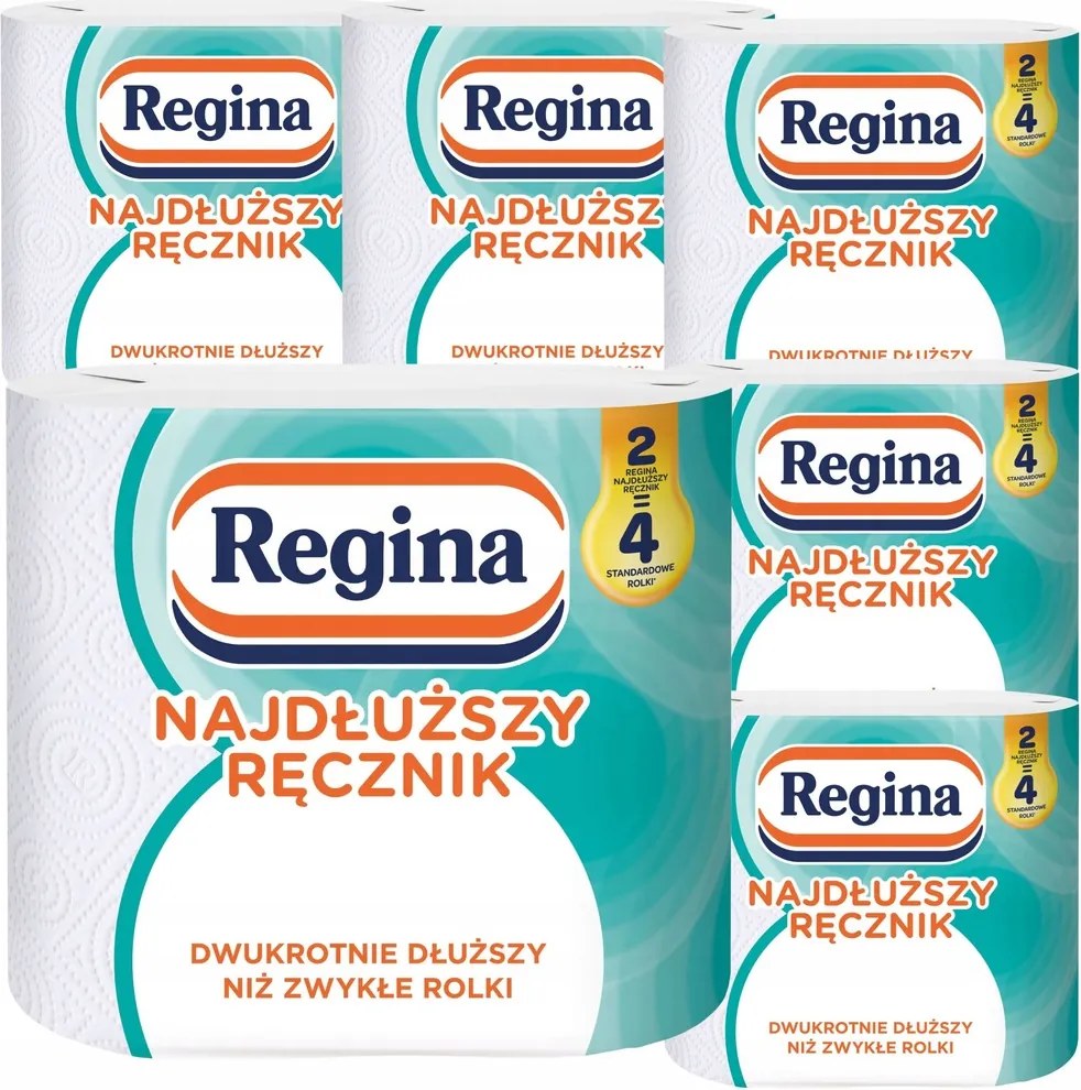 Kuchyňský Ručník Bílý S Atestem Pzh 12 Rolí Bez Potisku Regina