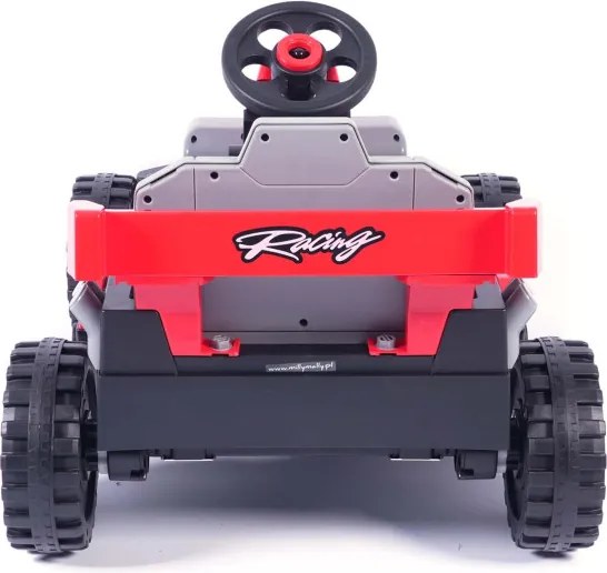Elektrické autíčko Prime 2v1 červené