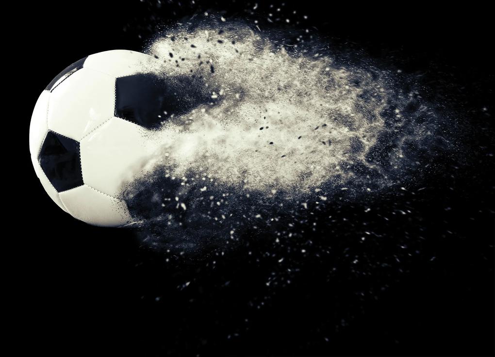 Malvis ® Tapeta Fotbalový míč Vel. (šířka x výška): 216 x 140 cm
