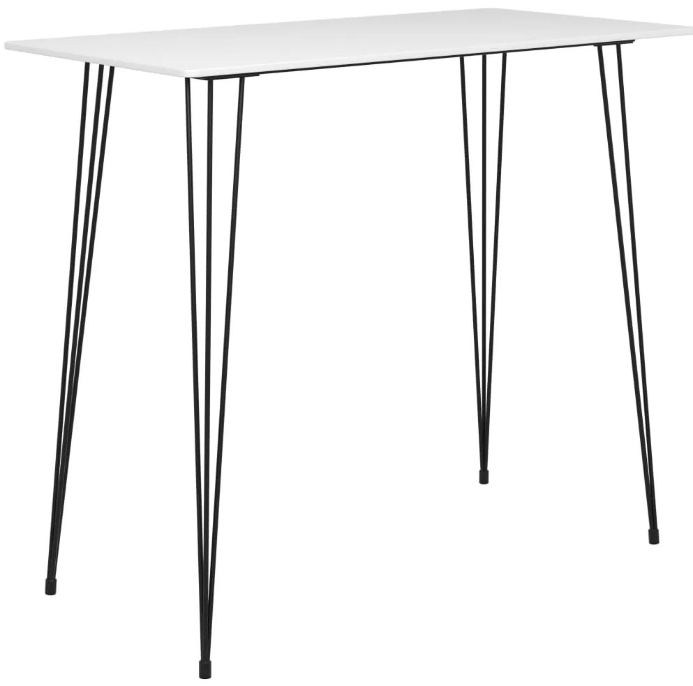 Barový stůl bílý 120x60x105 cm 248144