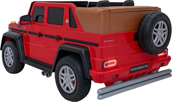 Elektrické autíčko Mercedes Benz MAYBACH G650 červené