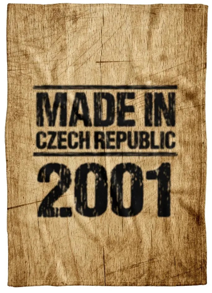 Deka Made In (rok: 2001, Podšití beránkem: NE)