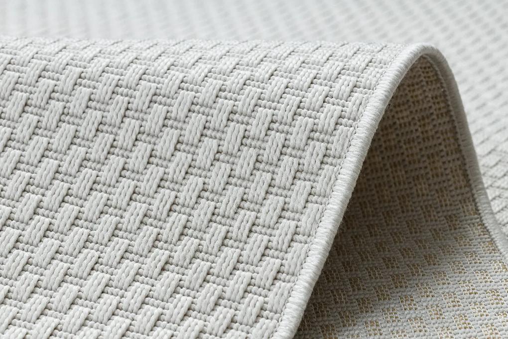 Dywany Łuszczów Kusový koberec Timo 6272 White – na ven i na doma - 120x170 cm