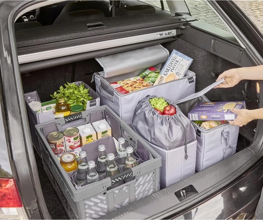 Keeeper Uzavíratelný skládací box / organizér do kufru NEO , 13L, 31,5 x 15 x 26,5 cm