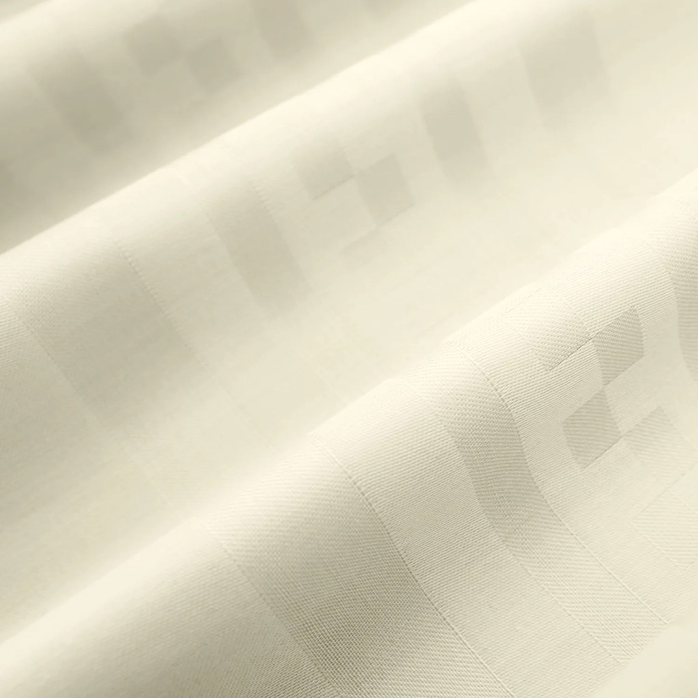 SATÉNOVÉ POVLEČENÍ EXCLUSIVE CAPITAL 180X200 CM, 2 KS 70X80 CM KRÉMOVÉ