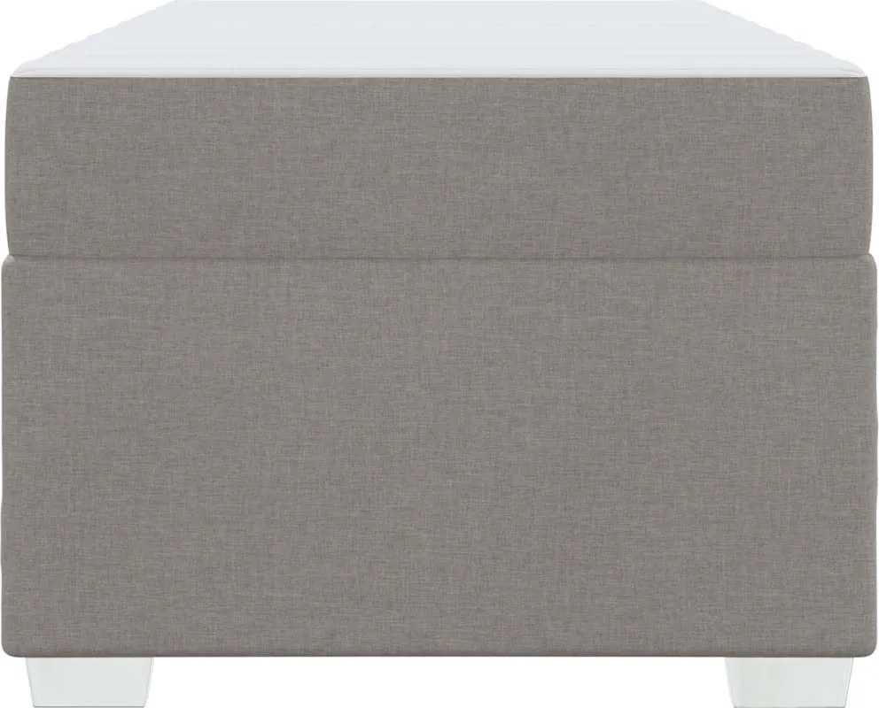 Rám postele Taupe 90 x 190 cm textil 3399156