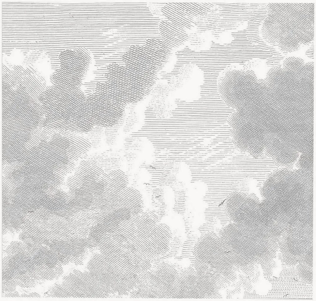 Tapeta Engraved Clouds