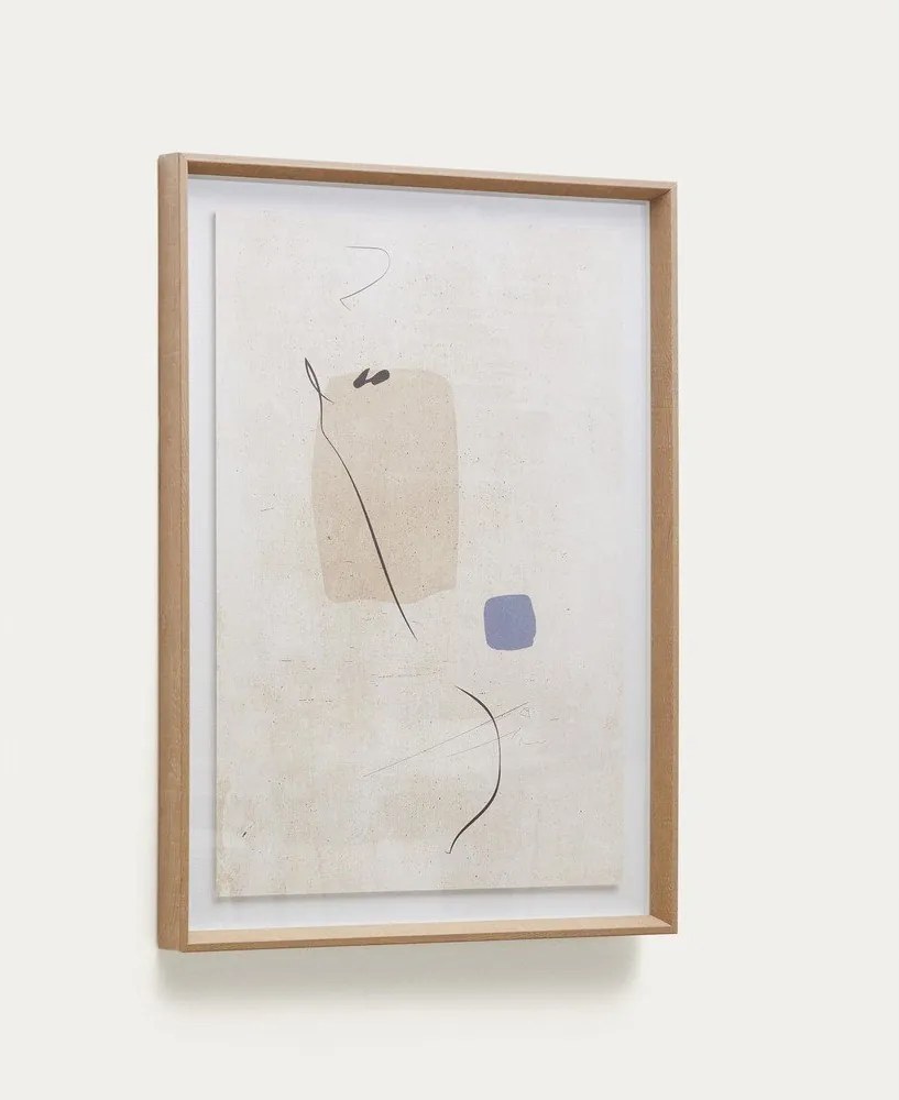 Ručně malovaný obraz s rámem/na plátně 50x70 cm Sormi – Kave Home