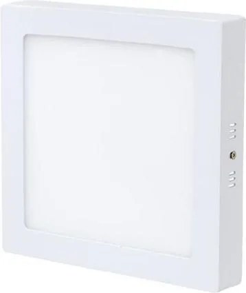 Ecolite LED-CSQ-18W/4100 Bílý přisazený LED panel 225x225mm 18W denní bílá
