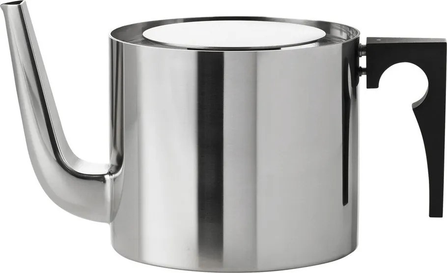 Konvice na čaj z nerezové oceli ve stříbrné barvě 1,25 l Arne Jacobsen – Stelton