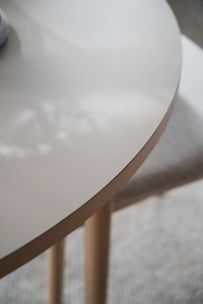 ROWICO Jídelní stůl FAIRMOUNT světlý ⌀120 cm