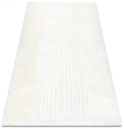 Moderní koberec MODE 8597 geometrická krémová velikost 240x330 cm | krásné koberce cz