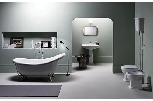 GSI Classic Bidet stojící 37x54 cm ExtraGlaze, bílá 8762111