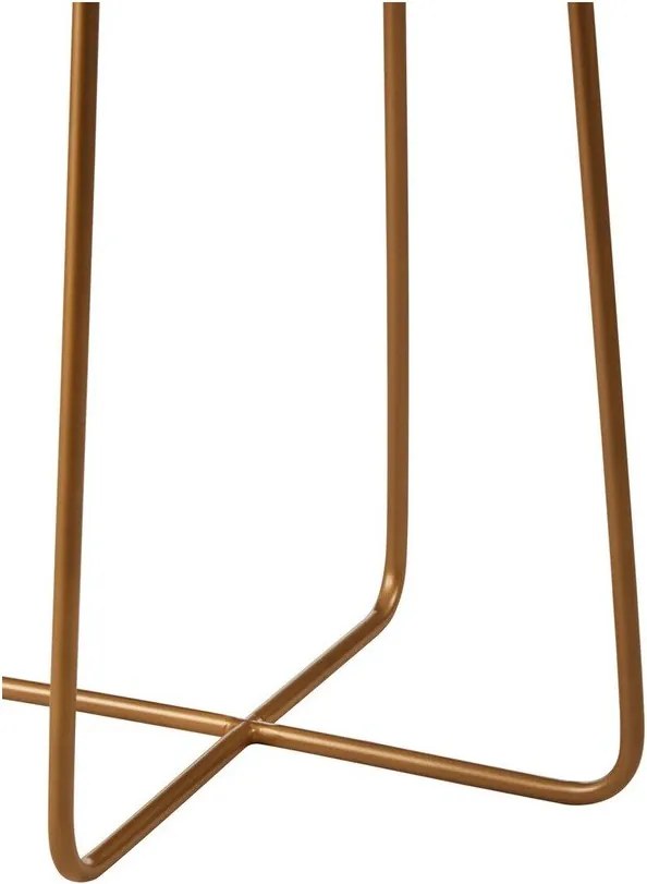 Kulatý odkládací stolek s mramorovou deskou ø 36 cm Shalimar – Premier Housewares