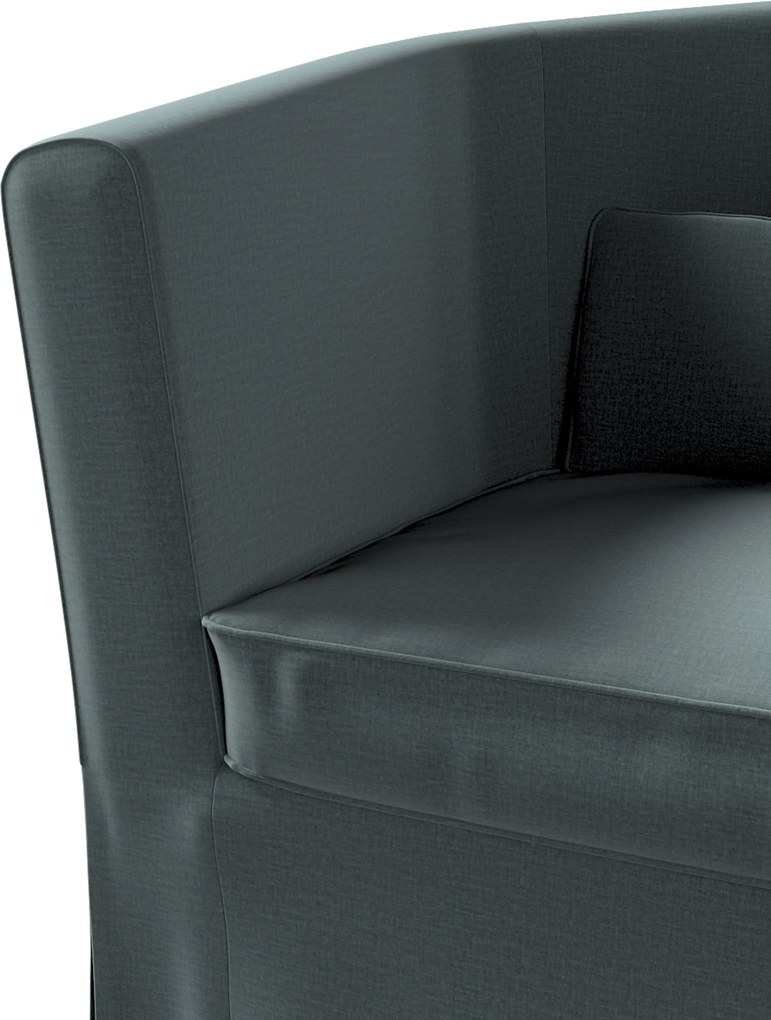 Potah na křeslo IKEA Ektorp Tullsta barva zelená látka sametová