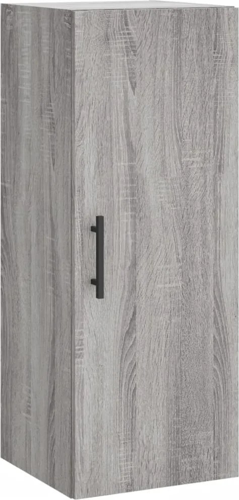 Skříň highboard šedá sonoma 34,5 x 34 x 180 cm kompozitní dřevo 3199007