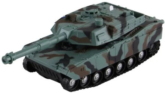 Micro trading tank 1:32, světelné a zvukové efekty, 24 cm