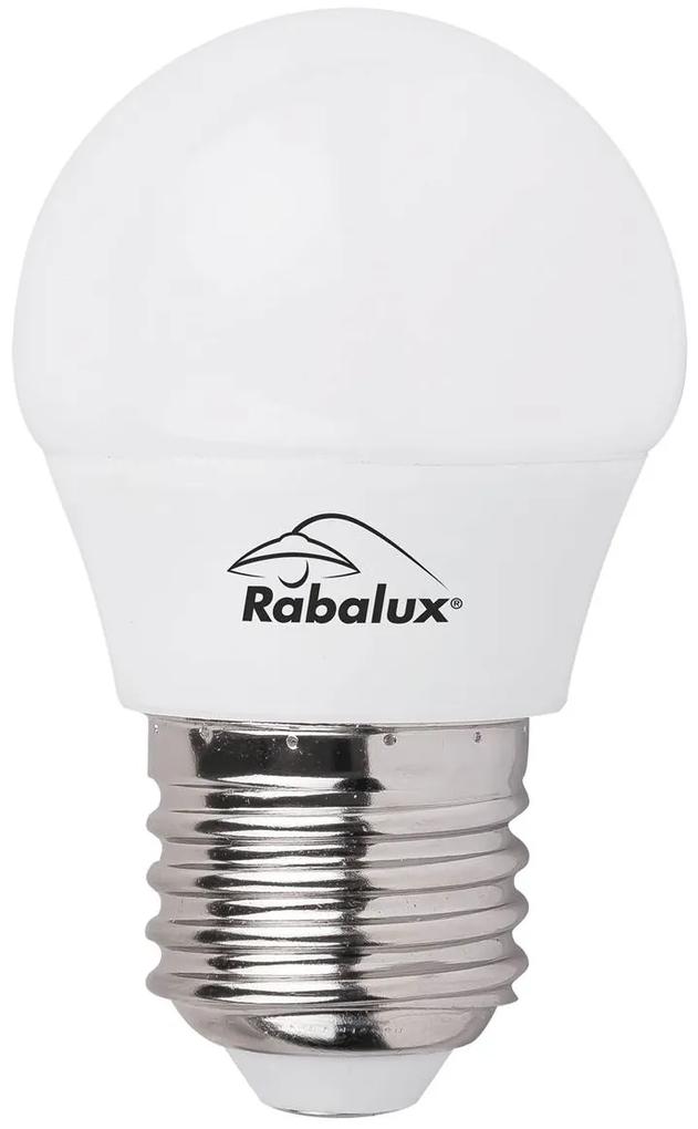 LED žárovka, G45, E27, 5W, neutrální bílá Rabalux LED E27 5W 001635