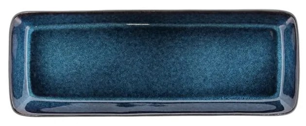 Servírovací keramický tác 14x38 cm Gastro Dark Blue/Black – Bitz