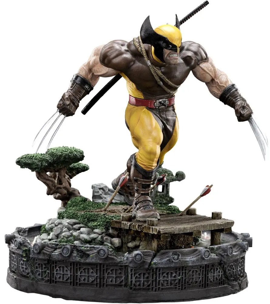 Figurka marvel - wolverine unleashed deluxe - art scale 1/10