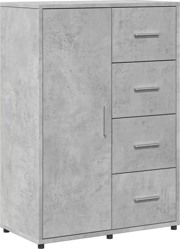 Příborníky 2 ks betonově šedé 60 x 31 x 84 cm kompozitní dřevo 3276591