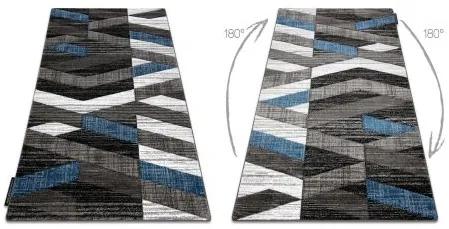 koberec ALTER Bax pruhy modrý velikost 140x190 cm | krásné koberce cz