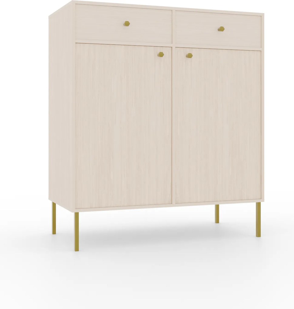 ADRK Furniture Komoda 2D 2S Tili ADRK-CHES-TIL-2D-2S-BS