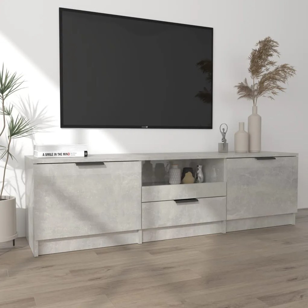 vidaXL TV skříňka 140 x 35 x 40 cm kompozitní dřevo [811452] Barva: hnědý dub