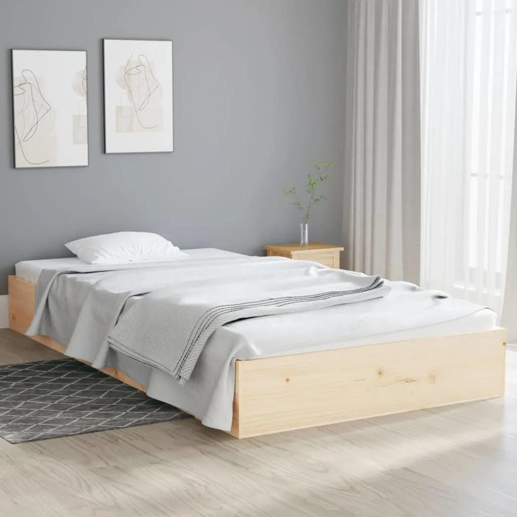 vidaXL Rám postele masivní dřevo 100 x 200 cm [820056] Barva: medová hnědá