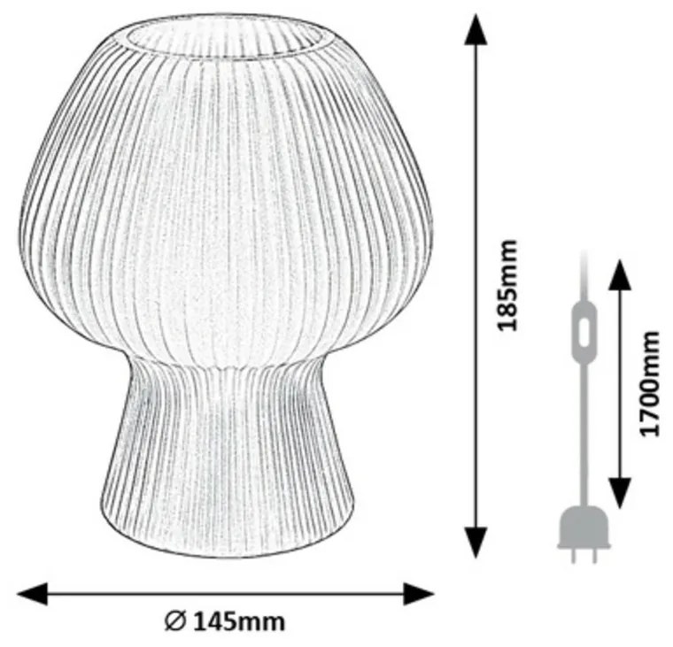 Rabalux 74024 stolní lampa Vinelle