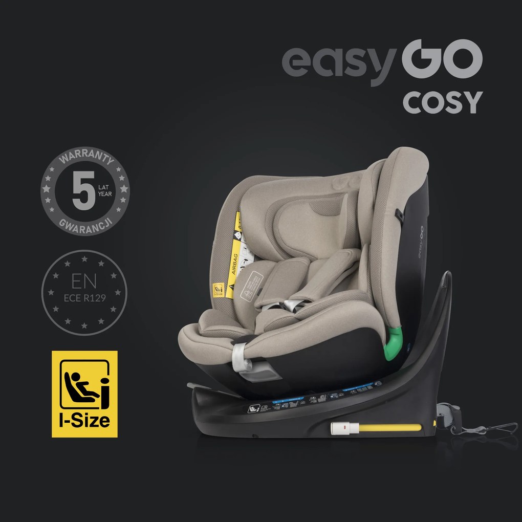 Autosedačka EasyGo Cosy Taupe