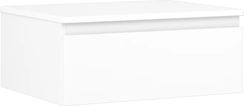 Mexen Orio, koupelnová skříňka 60 cm s horní částí, 1 zásuvka, bílá matná, 91A10-06023-1-BFC01