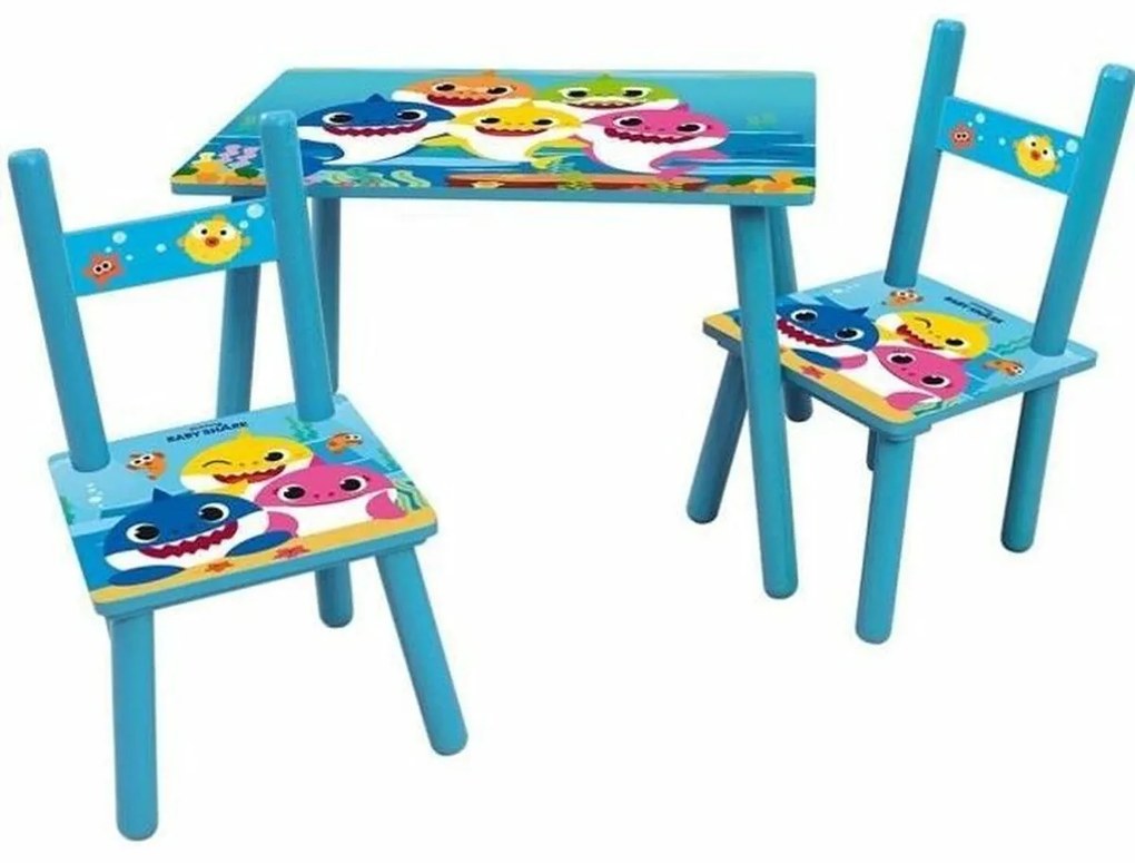 Dětský stolek se židličkou Fun House BABY SHARK