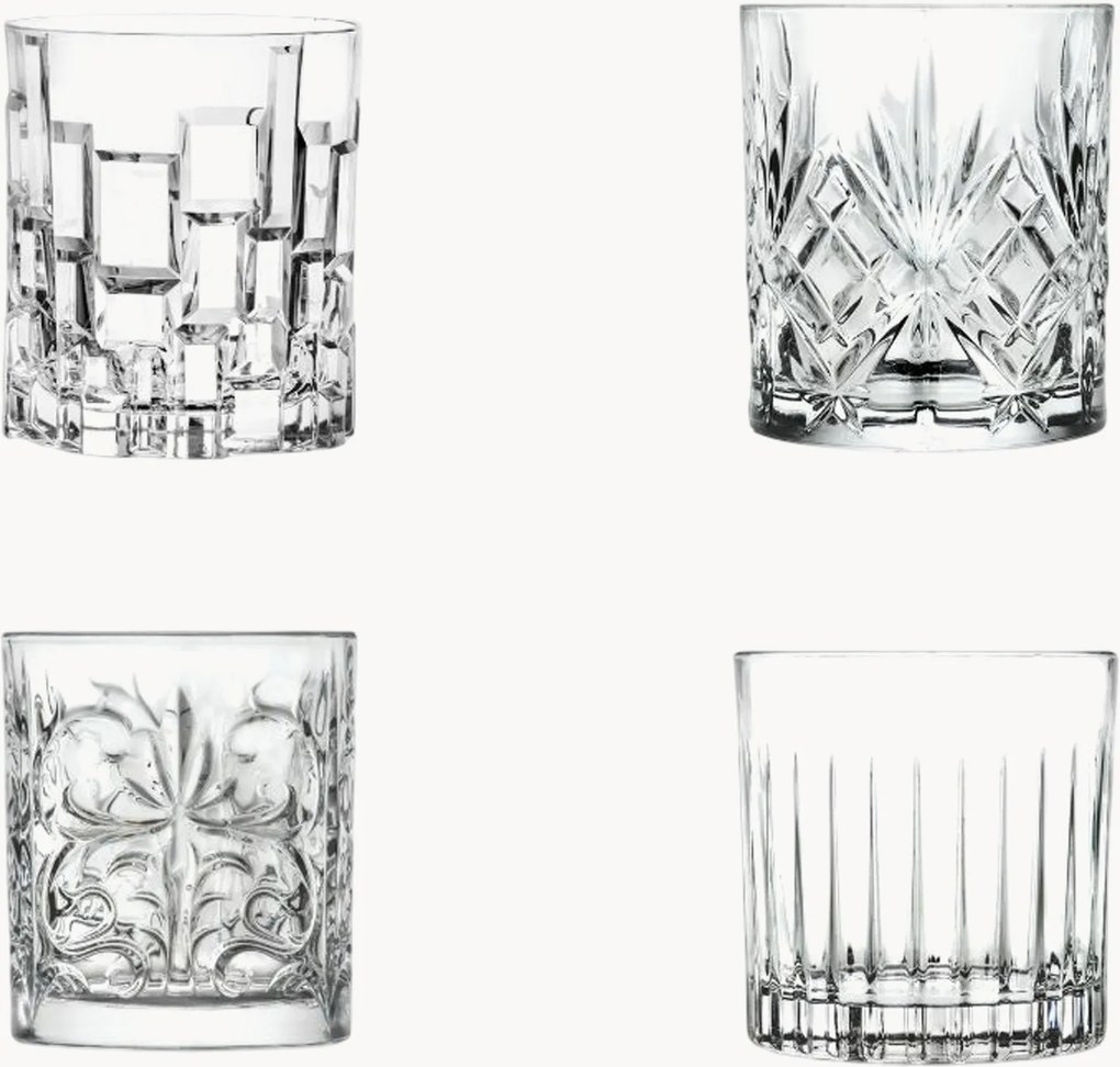 Sada křišťálových sklenic Mixology, 4 díly