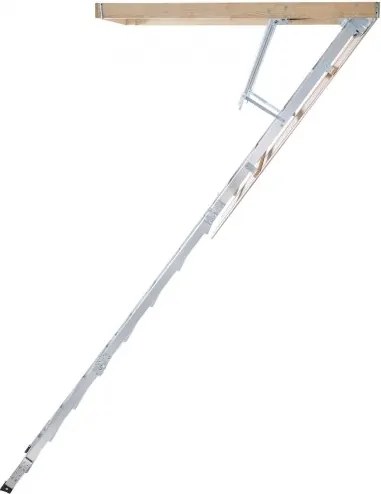Podkrovní žebřík skládací, kapacita 158,8 kg, 57,2 × 160 cm