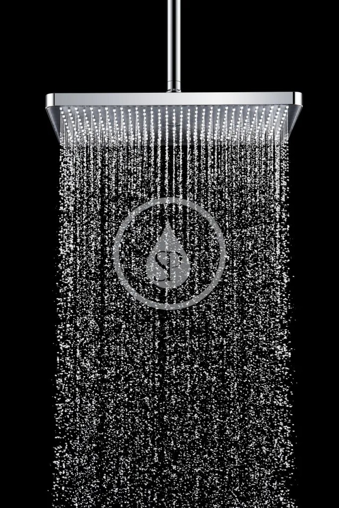 kielle Vega Hlavová sprcha 360 x 240 mm, chrom/černá ki_20118010