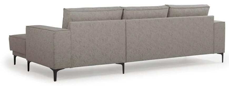 Taupe rohová pohovka (pravý roh/s lenoškou) Copenhagen – Scandic