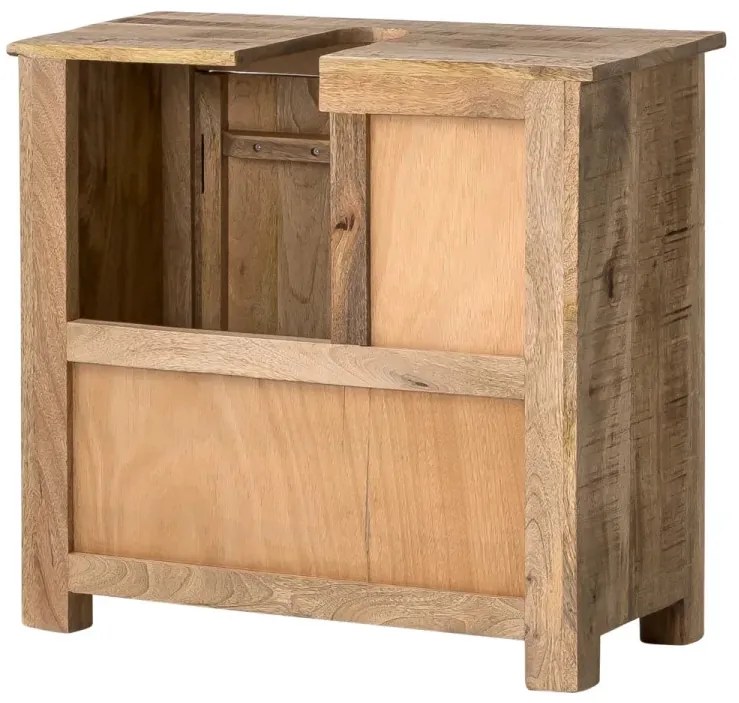 furniture-nabytek.cz - Masivní umyvadlová skříňka Padma z mangového dřeva, lakovaná, vícebarevná – 68×30×63 cm