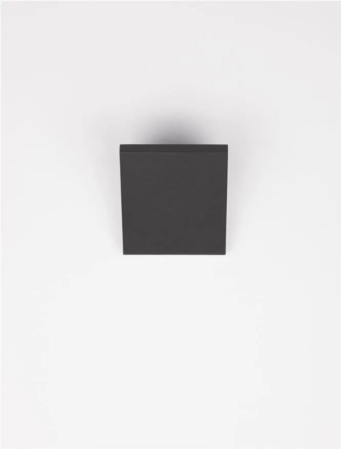 NV 9492620 Venkovní nástěnné svítidlo PARRIS antracitový hliník a čiré sklo LED 8.6W 3000K 220-240V 101st. IP65 - NOVA LUCE