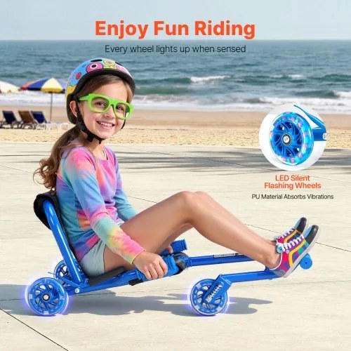 Ride on Scooter Powered by Zig-Zag Motion Drift Vozík pro děti od 4 let