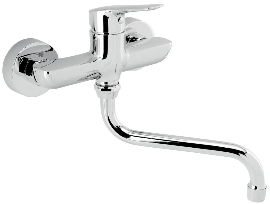 Novaservis Novaservis, Dřezová umyvadlová baterie 150 mm Metalia 54, chrom, 54070/T-0
