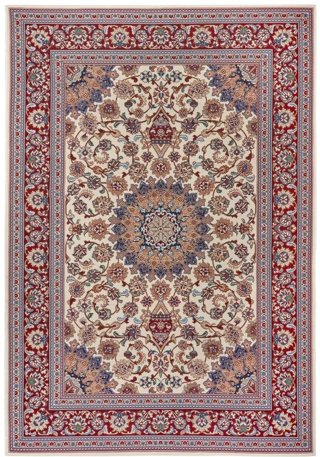Hanse Home Collection koberce Kusový koberec Flair 105714 Cream Red – na ven i na doma - 80x165 cm