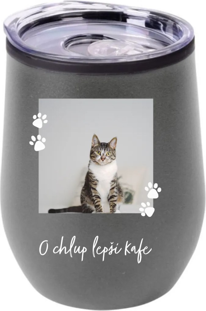 Personalizovaný termohrnek "bowl" - fotografie s mazlíčkem