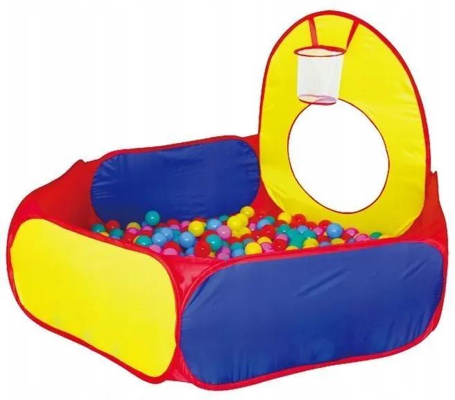 Stanové hřiště pro děti, suchý bazén + 100 míčků