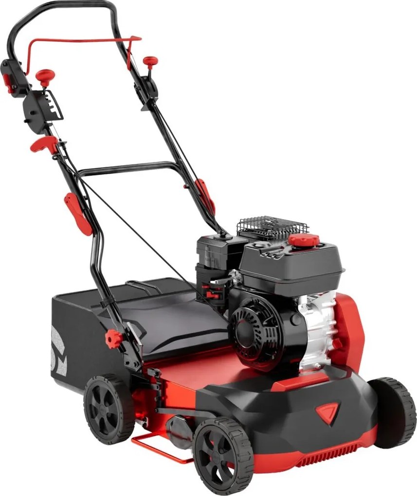 AL-KO Solo 4076 P Comfort Benzínový vertikutátor s košem 55 l, záběr 40 cm, motor OHV 196 cm3 (127722) – Servis ČR
