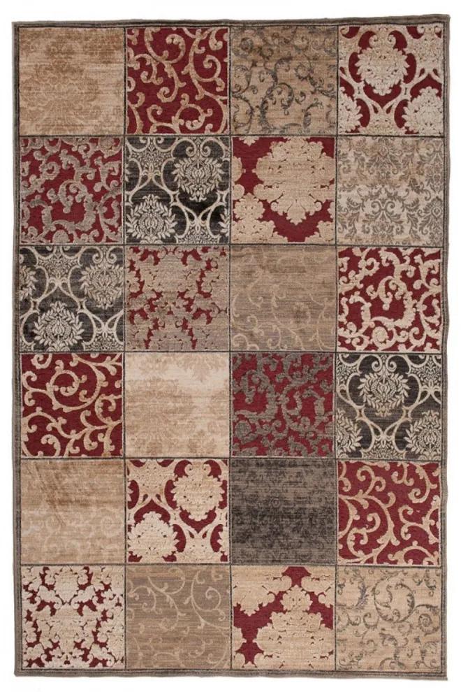 Kusový koberec Samedi červený, Velikosti 200x300cm