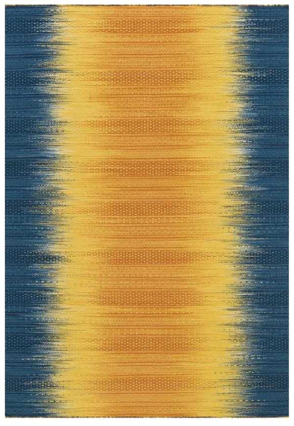 Arte Espina Kusový koberec Sunset 8070 žlutá / modrá Rozměr: 120 x 180 cm