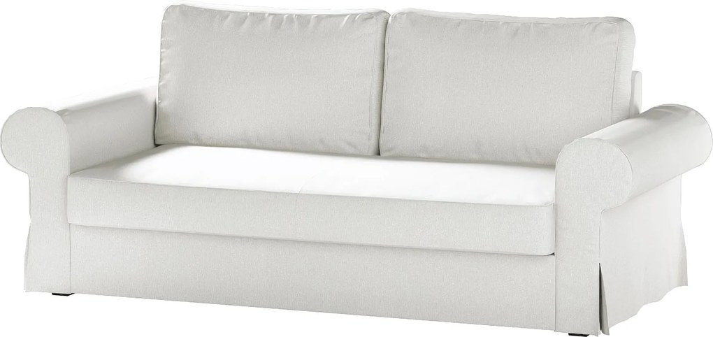 Potah na pohovku IKEA Backabro, 3-místná, rozkládací barva krémová látka pletený vzor