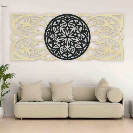 Elegantní mandala na stěně, skvělý doplněk interiéru I SENTOP PR0313-A