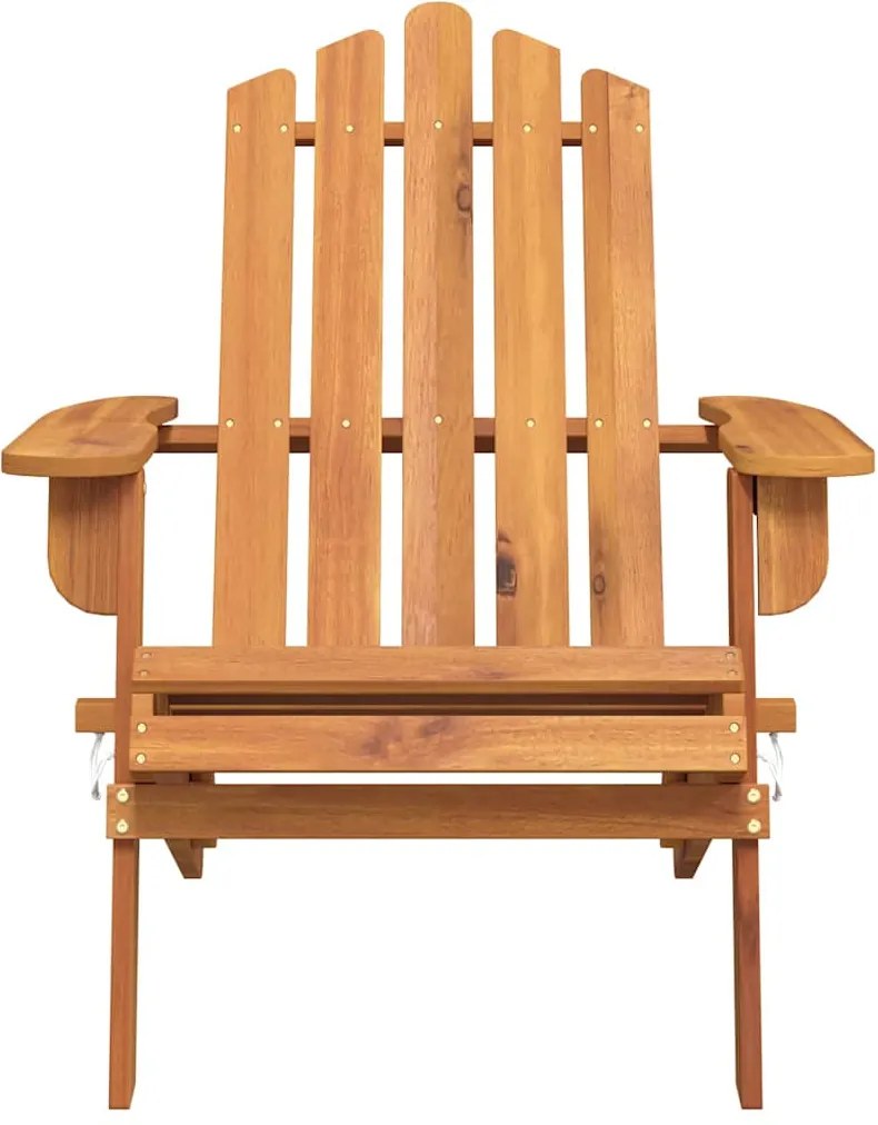 Zahradní židle Adirondack masivní akáciové dřevo 316830